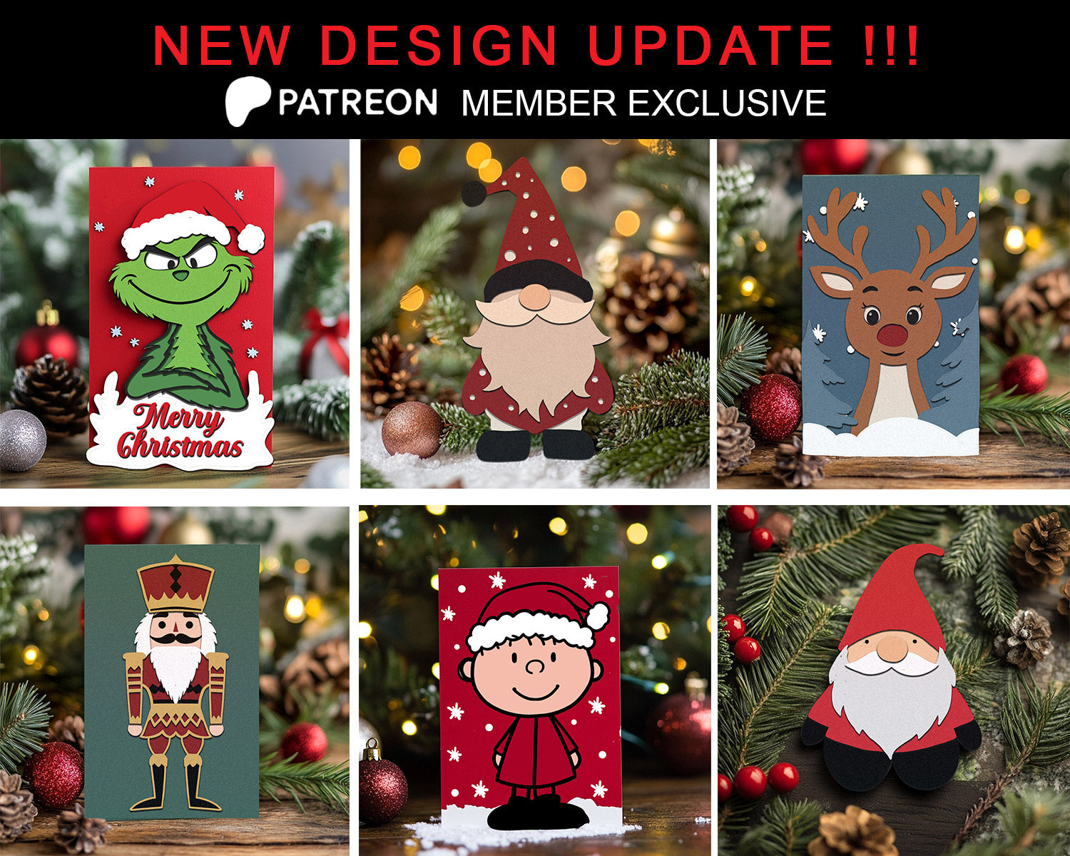Christmas Card Svg