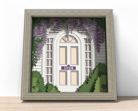 Custom Shrubbery DOOR BUNDLE SHADOW BOX Svg