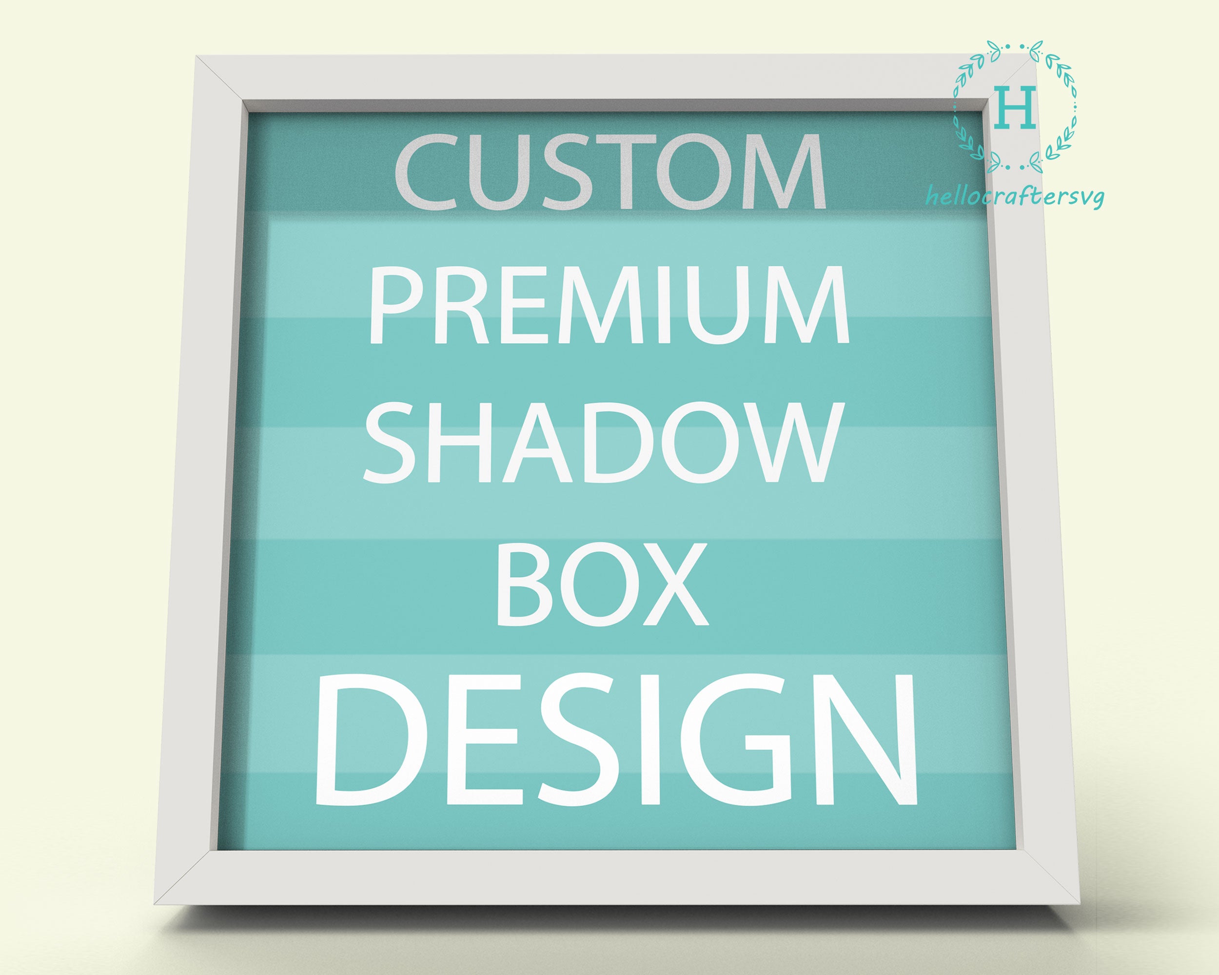 Custom Shadow Box SVG Design For Your Cutting Machine - DIAMOND ...